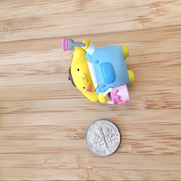 Sanrio | Other | Rare Sanrio Pompompurin Mini Painting Figure | Poshmark